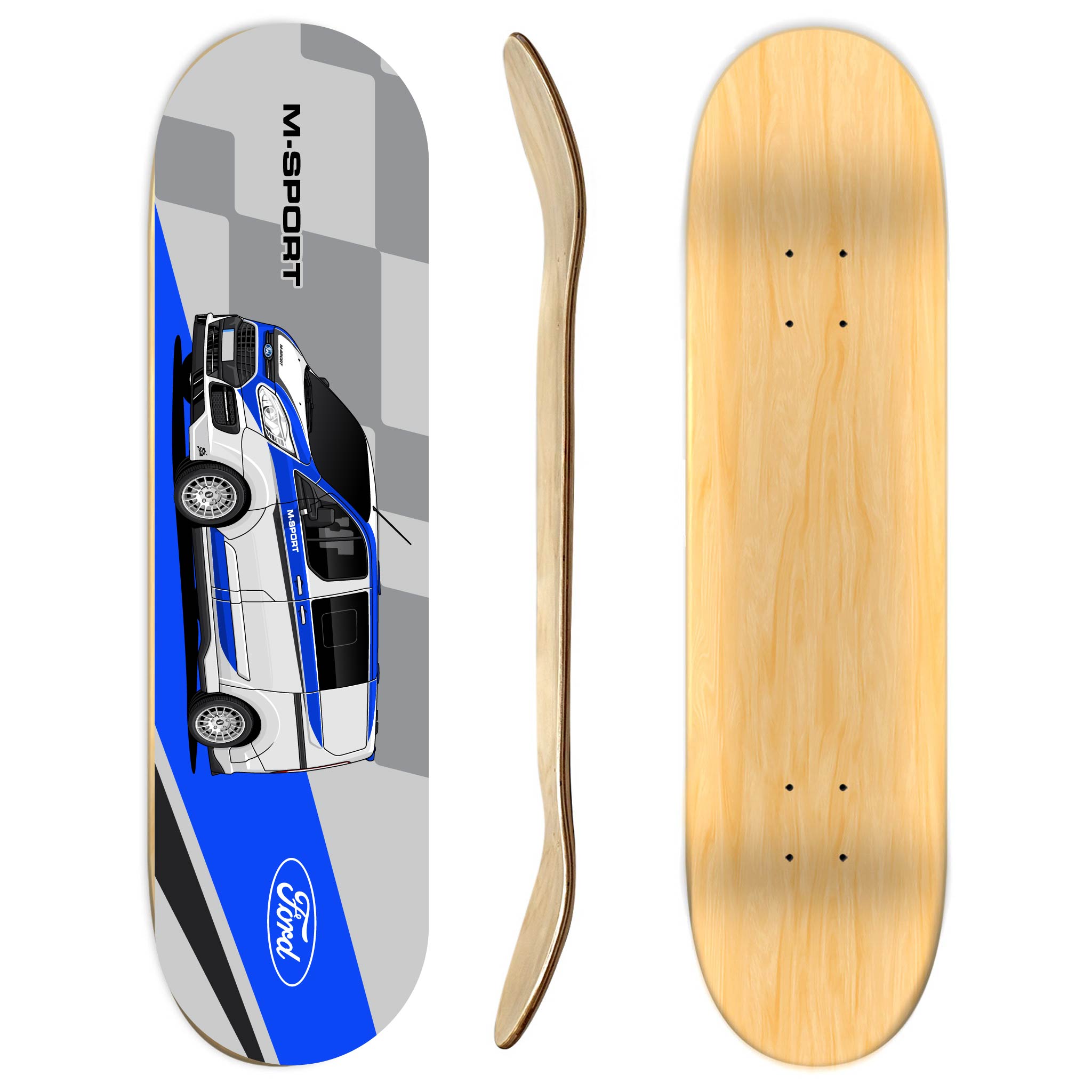 Ford Transit Custom M-Sport Skateboard deck – Pro Deck Headz
